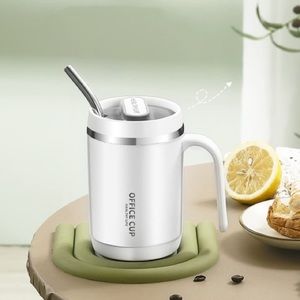 SHEIN | Dining | Nwt Stainless Steel Cups With Lid | Poshmark